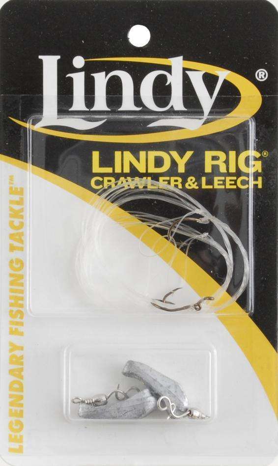 Lindy Rig Crawler & Leech 3/8 Ounce - Legendary Fishing Tackle, High ...