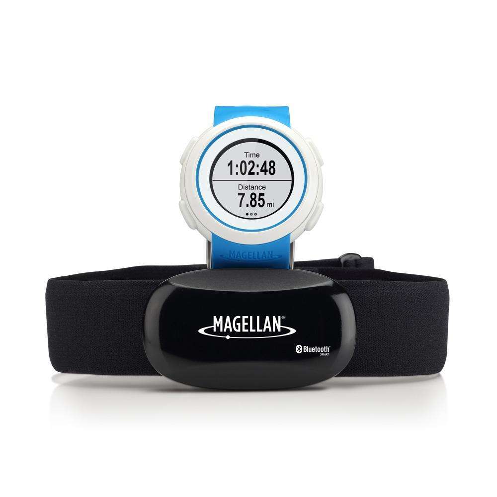 Magellan Blue Echo Smart Running Watch w/Heart Rate Monitor - Fitness ...