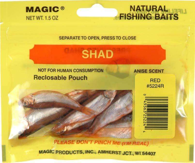 Magic Products Preserved Bait Shad - Natural Fishing Baits, Ideal For The Big Ones ...