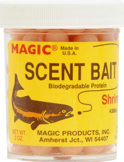 Magic Products Shrimp Scent Bait - USA Made/Stays On Hook/Great For ...