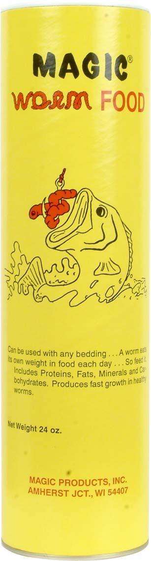 Magic Products Worm Food 24 Ounce Can - 32 Different Proteins/Fats ...