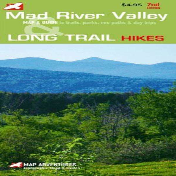Map Adventures Mad River Valley Trails | OutdoorShopping.com at ...
