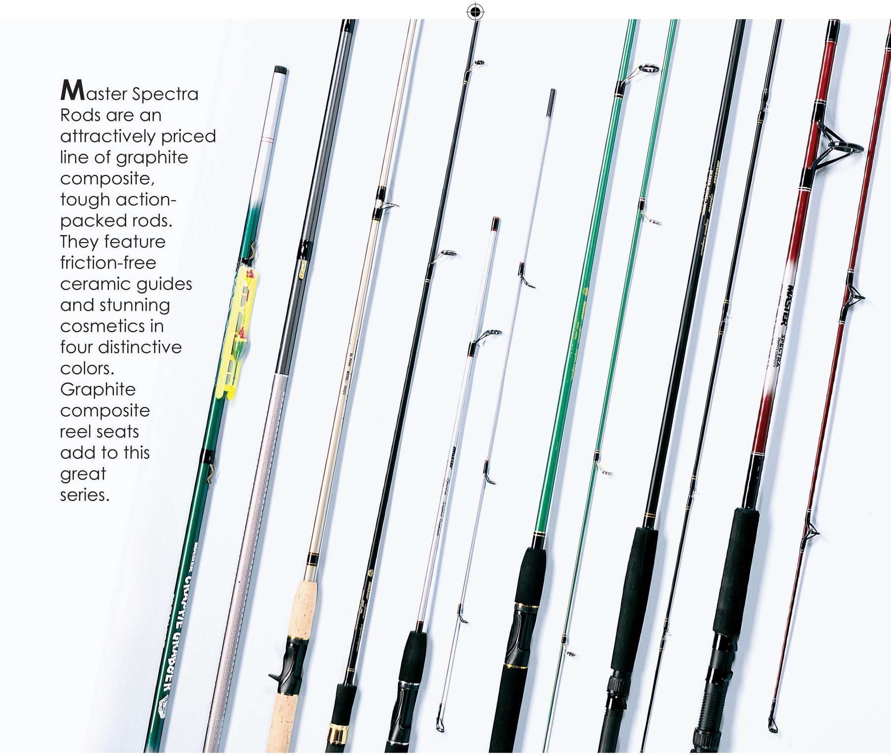 Master Black 2 Piece Surf Fishing Rod 10' - Features Friction Free ...