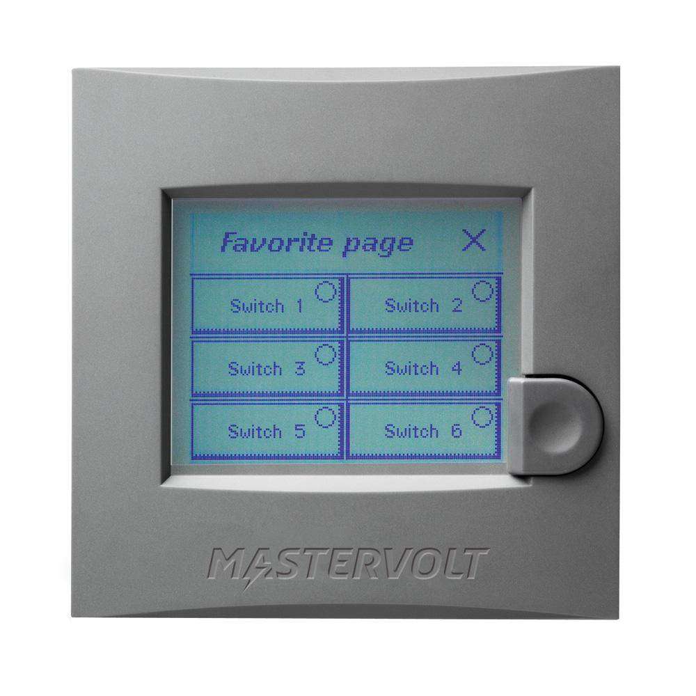 Mastervolt Masterview Easy Control Panel - Touchscreen Control Panel ...