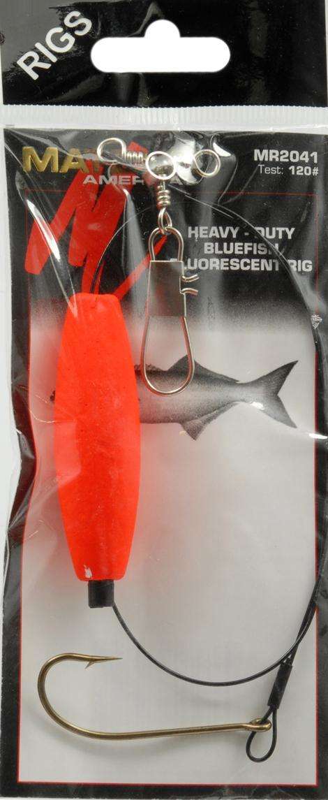 Matzuo Heavy Duty Bluefish Fluorescent Rig Size 5/0 - Great Hook ...