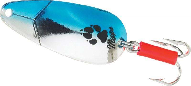 Mepps Silver/Blue Little Wolf Spinner 1/8 Ounce - Razor-Sharp/Honed ...