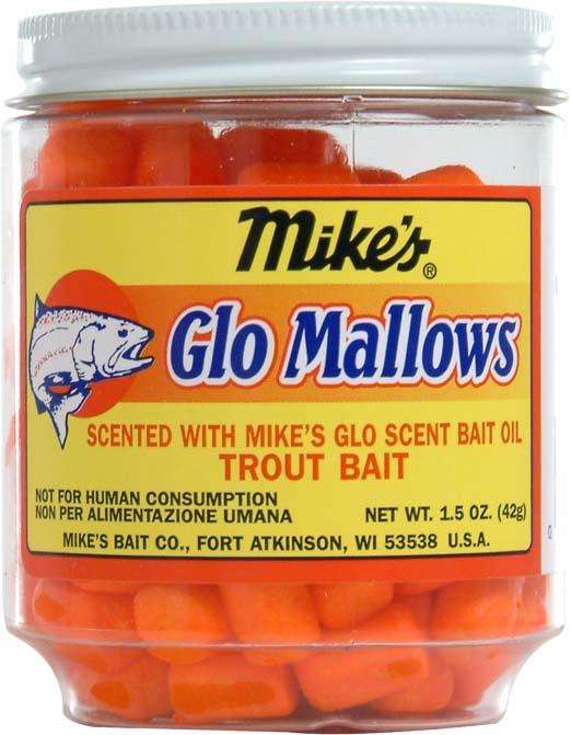 Mike's Glow Mallows Fish Bait - Effective For Trout, Salmon Or ...