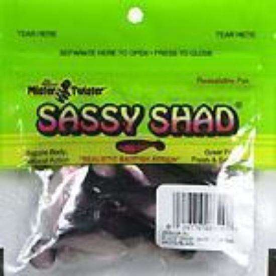 Mister Twister White/Pearl Sassy Shad 10 Per Pack 2.5'' - Excellent ...