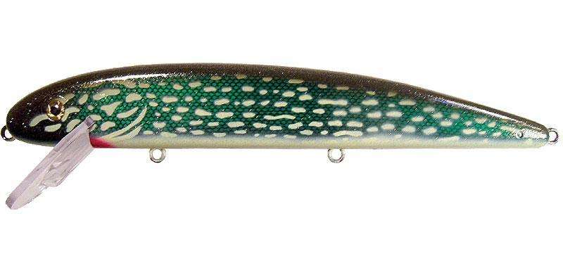 Musky Mania Jake Northern Pike Lure 10'' - Generate Tremendous Wobble ...