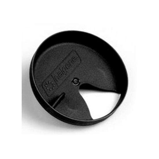 Nalgene Black Wide Mouth Easy Sipper - Plastic Insert, Splash Free/Easy ...