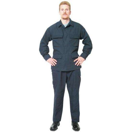 Navy Blue BDU CARGO PANTS - Cotton/Polly Twill, Fatigue Trousers ...