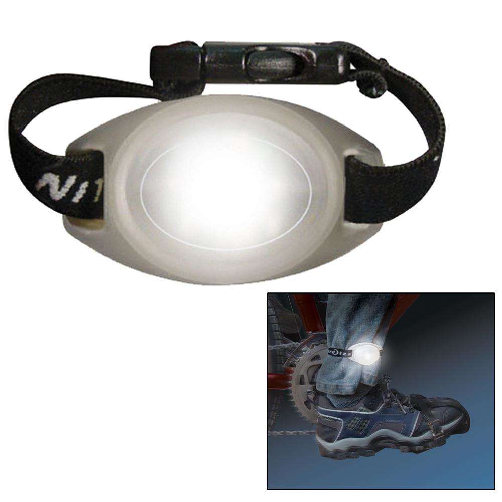Nite Ize White Ridelit Led Bike Light - Simple Push Button On/off ...