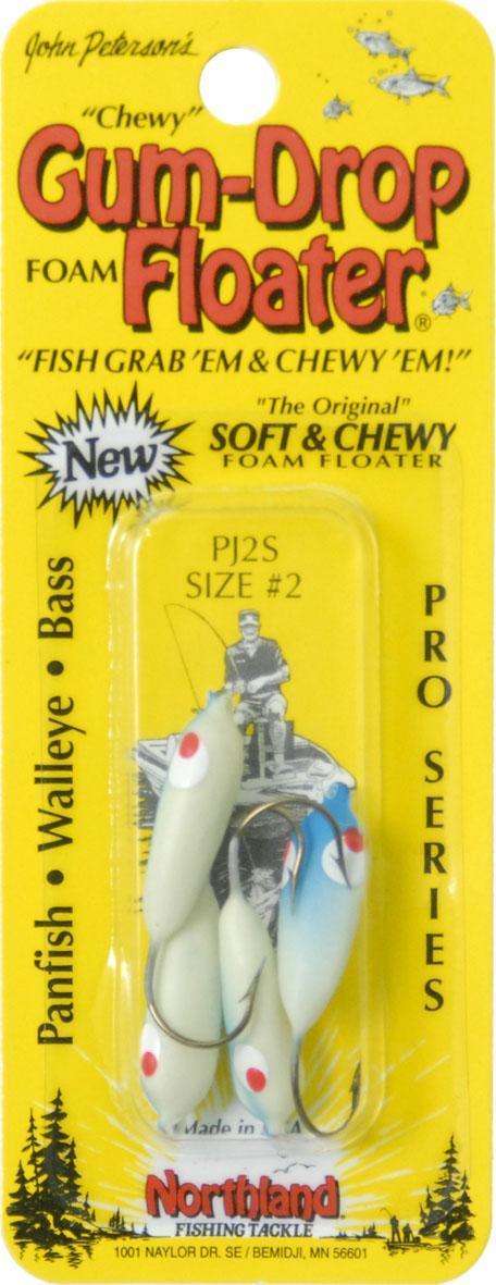 Northland Tackle Gum Drop Floater - Floats Live Bait Over Weeds/Moss ...