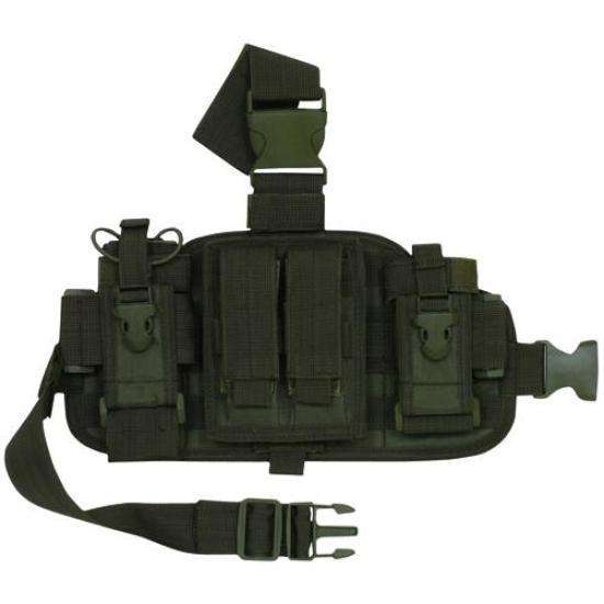 Olive Drab Green Special Ops Drop Leg System - Padded Back Panel/12.75 ...