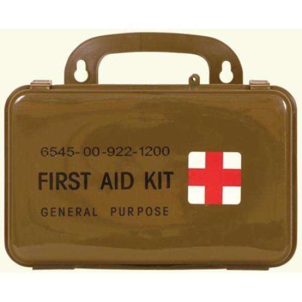 Olive Drab USA Made Military General Purpose First Aid Kit - Heavy Duty ...