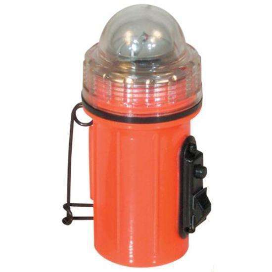 Orange GI Strobe Light w/Pin & Magnet - Impact Resistant & Durable In ...