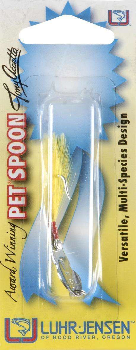 Luhr Jensen Chrome Pet Spoon #18 - Versatile/Multi-Species Design ...