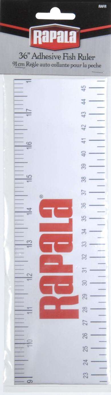 Rapala Adhesive Fish Ruler 36'' - Great For Quickly & Easily Measuring ...