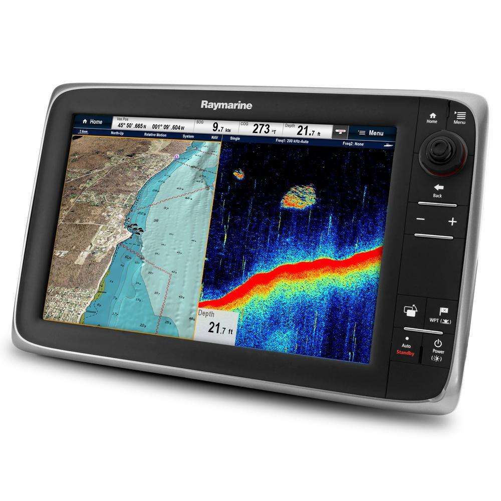 Raymarine C127 Multifunction Display W/sonar - No Preloaded Charts at ...