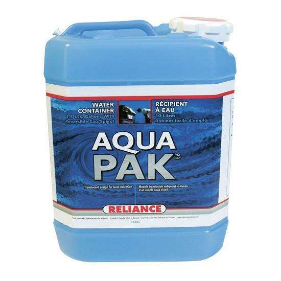 Reliance Aqua-Pak 2.5 Gallon Container - Water Carrier, Easy/Safe ...