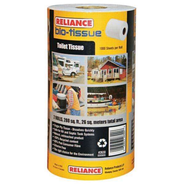 Reliance Bio Tissue Toilet Paper - 2 Roll Pack Of Bio Degradable Toilet ...