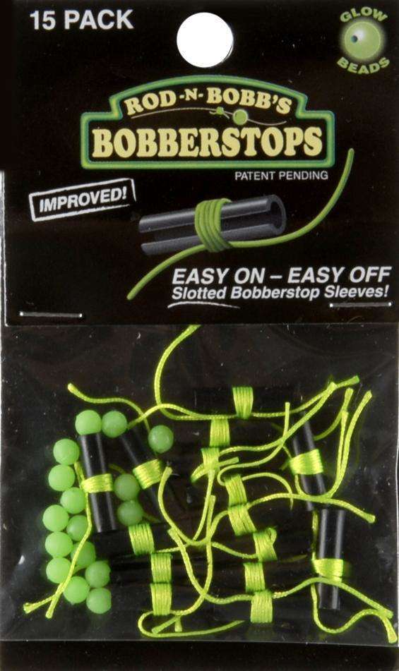 Rod N' Bobb's Bobberstops 15 Pack - Easy On/Off Slotted Bobberstop ...