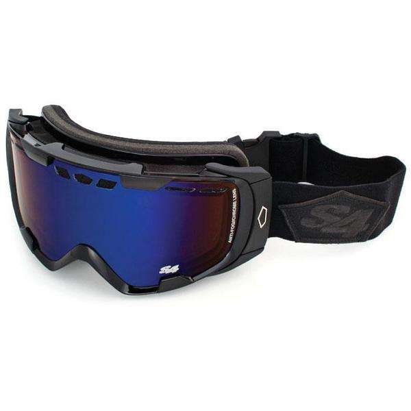 S4 Black-Blue ALRT Shiny Goggle - Optical Armor Anti-Scratch Coating ...