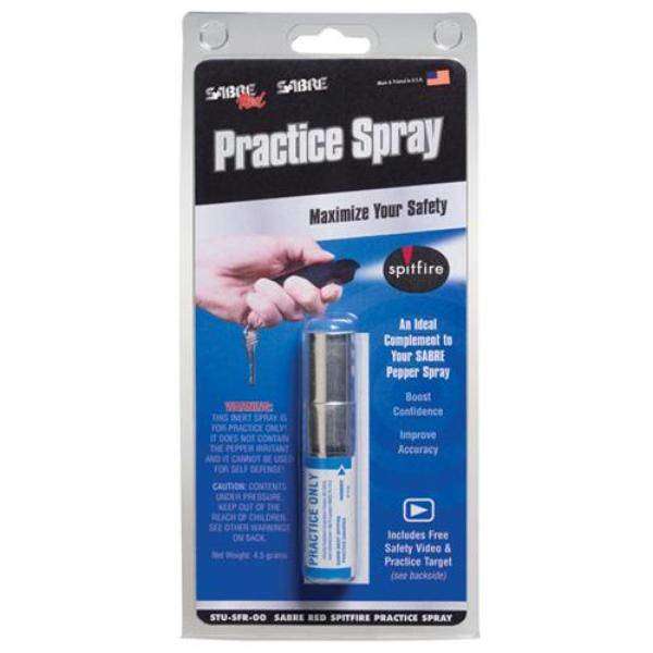 Sabre Practice Spray - Spitfire - Maximize Your Personal Safety - Stu ...