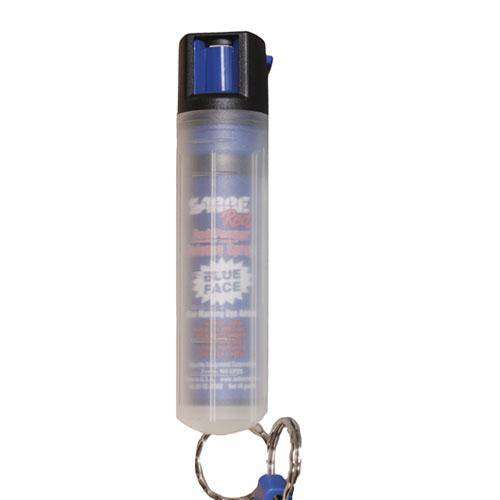 Sabre Red Blue Face Pepper Spray | OutdoorShopping.com at OutdoorShopping