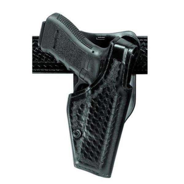 Safariland Black Low Ride Level I Duty Holster Left Handed - Top Flap ...