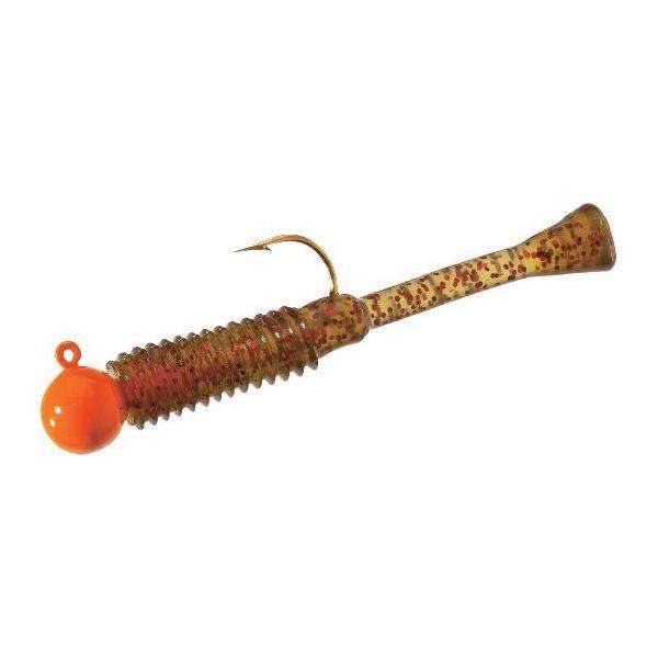 Shadow Products Orange Melon Cubby Mini Mite Jig Tube 3 Pack - Bass ...