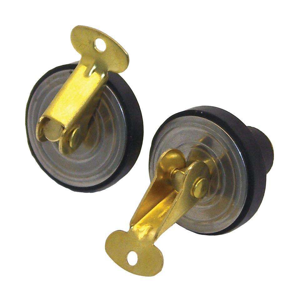 Shoreline Marine Brass Pr Baitwell Plug .75'' - Expandable Rubber Snap ...