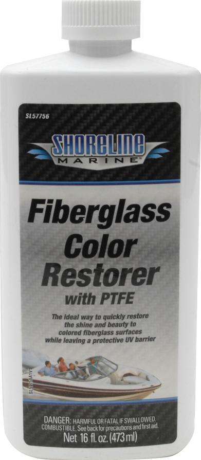Shoreline Marine Fiberglass Color Restorer 16 Ounce - Removes Heavy ...