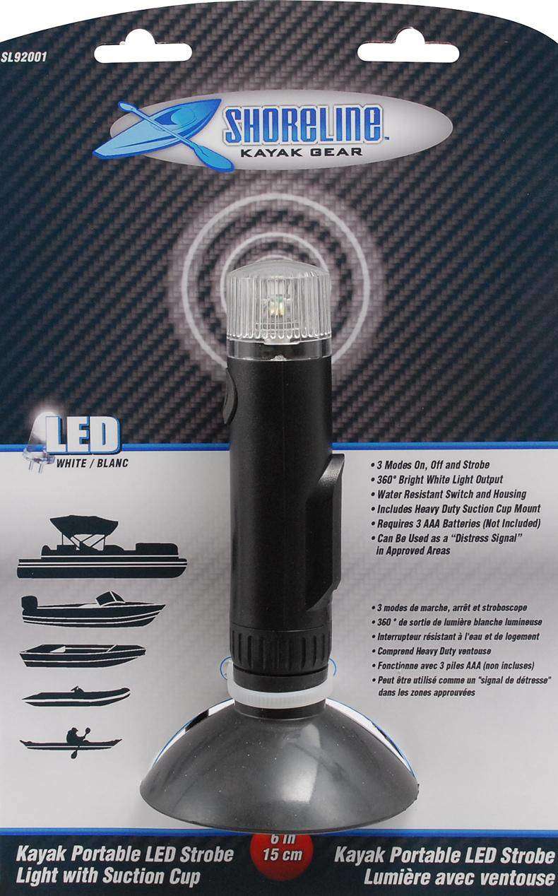 Shoreline Marine Kayak LED Stern Light w/Strobe - Water Resistant ...