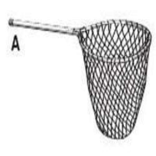South Bend Black Landing Net 30'' - Aluminum Netting, Heavy Duty ...