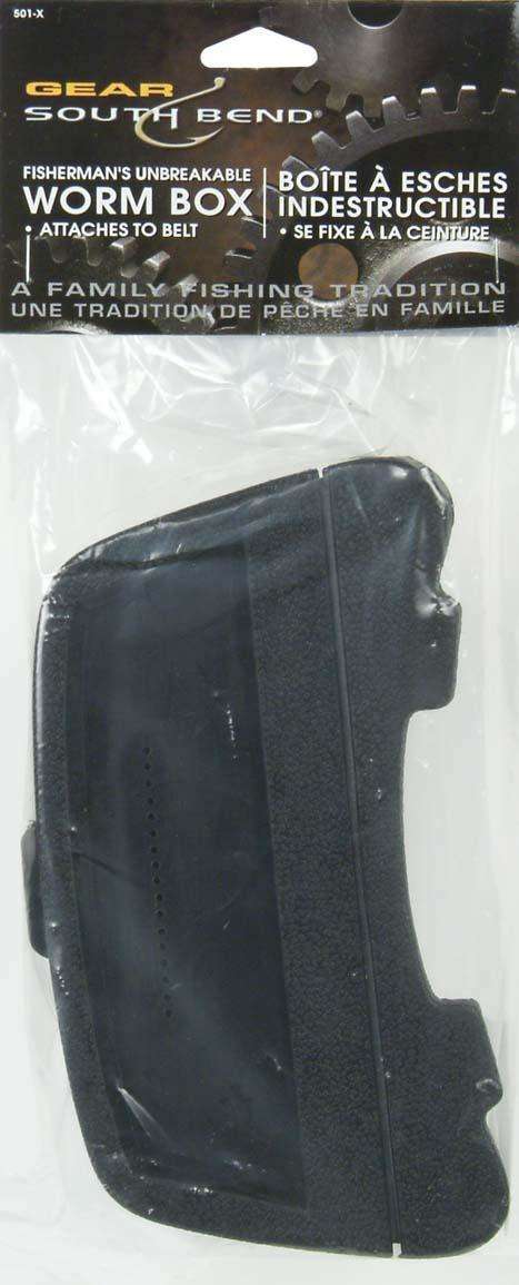 South Bend Worm Bait Box - Use To Store Your Live Bait Securely & At ...