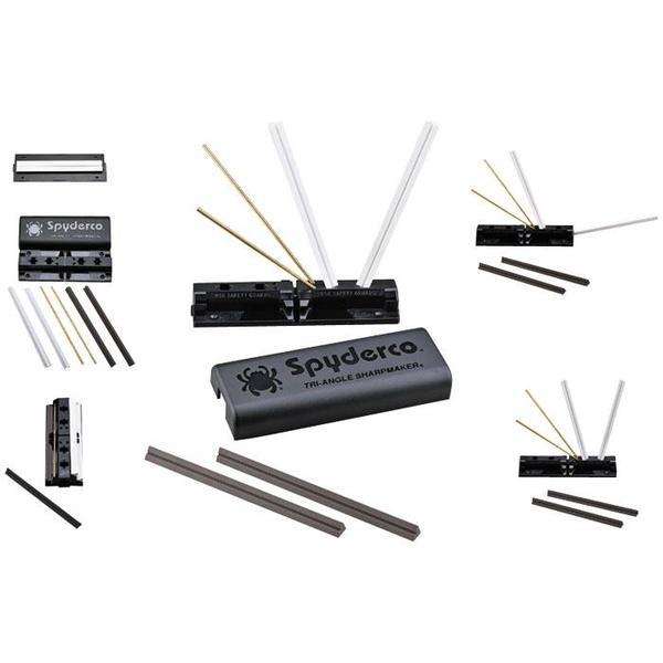 Spyderco Tri-Angle Sharpmaker - Durable Polymer Base w/Lid ...