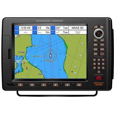 Standard Horizon CP590NC 12" Chartplotter - Base Map - No Charts Loaded ...