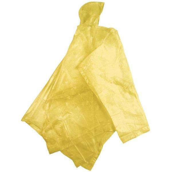 Stansport Yellow Youth Peva Rain Poncho 52'' x 80'' - Emergencies, Work ...
