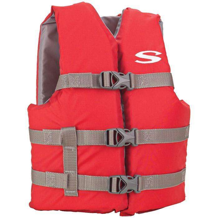 Stearns Red Classic Youth Vest - Survival, Life Safety, 200 Denier ...
