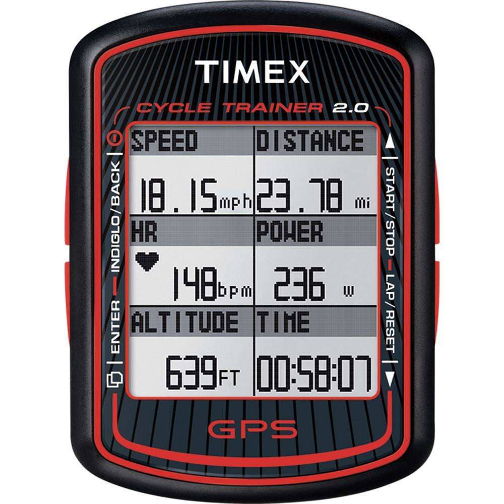 Timex Cycle Trainer 2.0 Bike Computer W/gps Technology & Heart Rate at ...