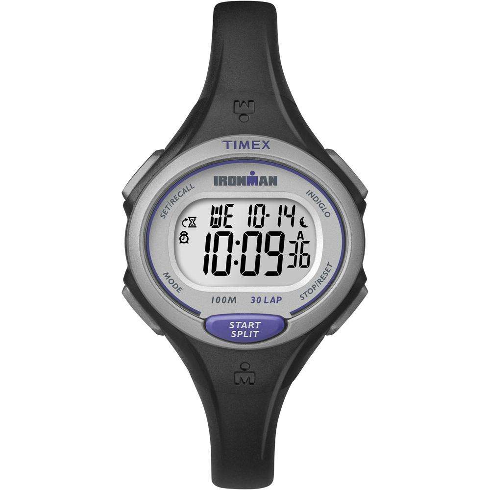 Timex Ironman Essential 30 Lap Watch Black - 100 Meter Water Resistance ...