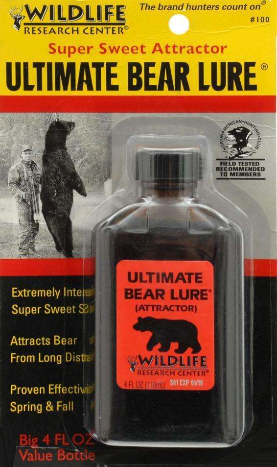 Wildlife Research Bear Lure 4 Ounce - Super Sweet Attractor/Proven ...