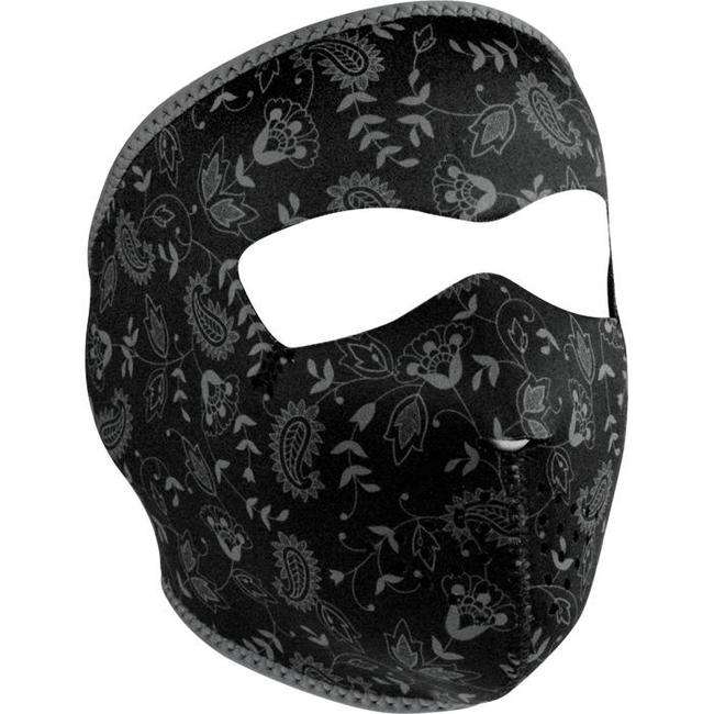 Zanheadgear Neo Face Mask Dark Paisley - Ideal For All Weather ...